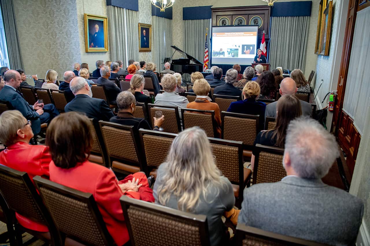 Fall Reception featuring Swiss musician Etienne Abelin • MRF